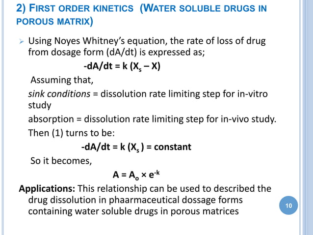 Dissolution f1 and f2 Analysis and IVIVC | PPTX | Chemistry | Science