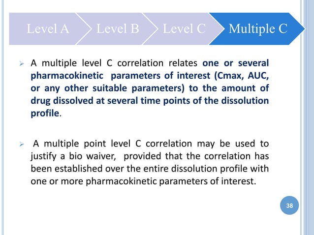 Dissolution f1 and f2 Analysis and IVIVC | PPTX | Chemistry | Science