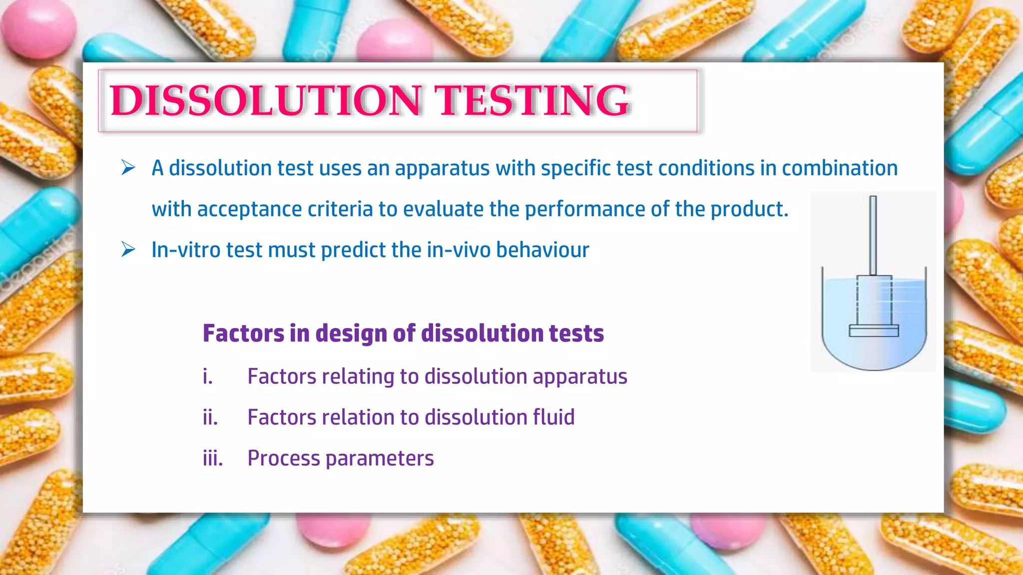 Dissolution methods | PPTX