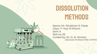Dissolution methods (Official and Non-Official).pptx