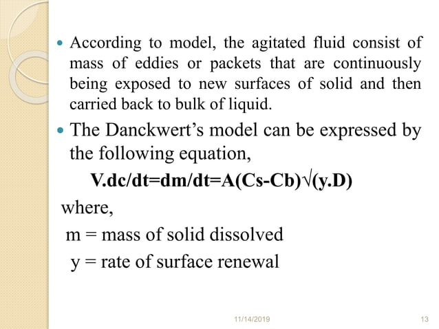 Dissolution models | PPTX
