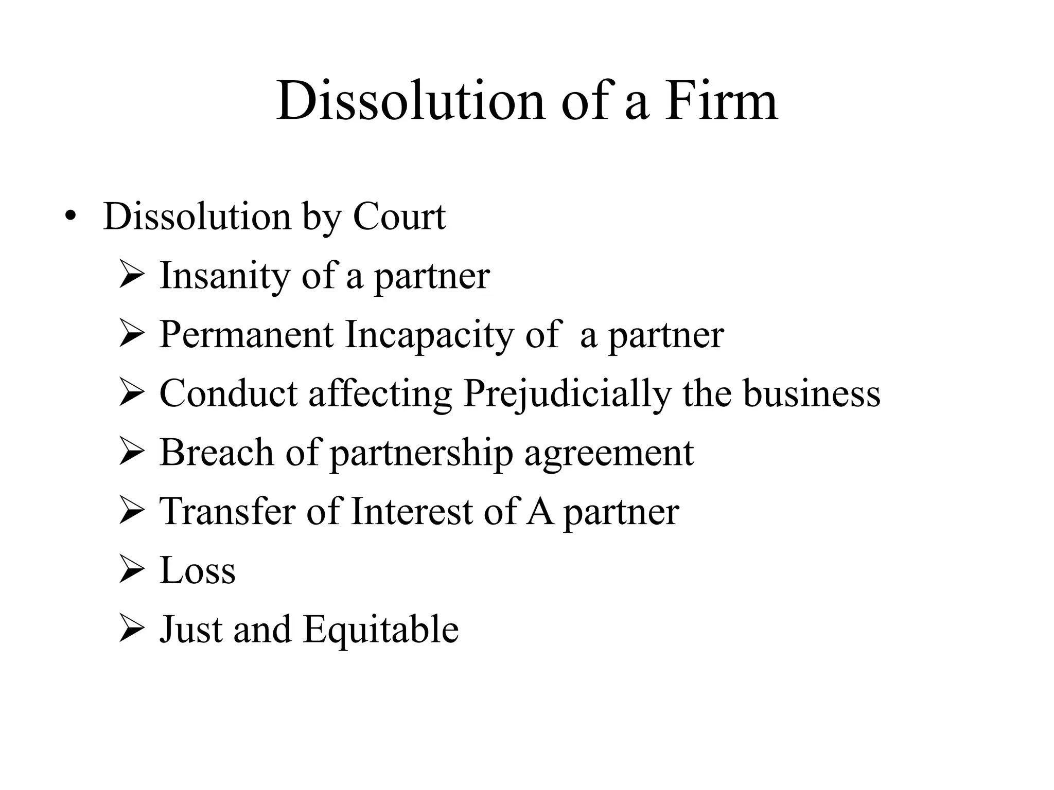 Dissolution and registration of partnership firm | PPTX
