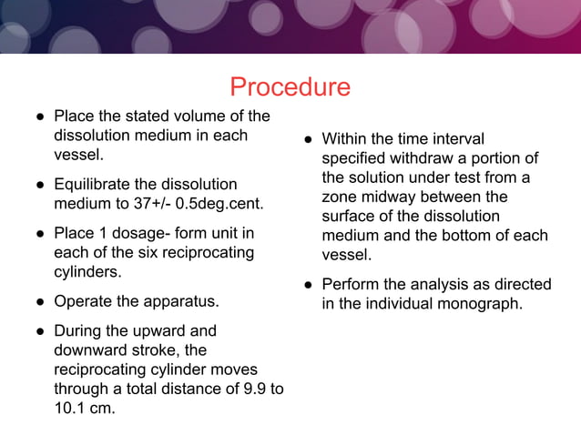 Dissolution testing apparatus | PDF | Chemistry | Science