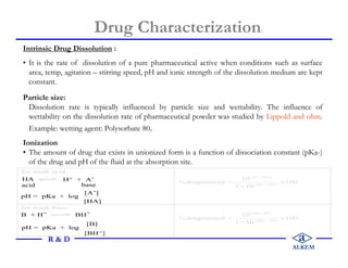 Dissolution presentation by subhakanta Dhal | PDF