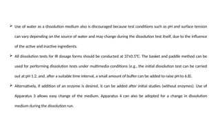 DISSOLUTION PRESENTATION, Tical Bio Park, Chennai. | PPTX