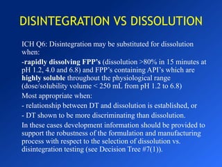 Dissolution procedure development and validation, USP 1092 | PDF