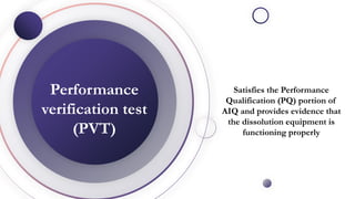 Dissolution qualification | PDF