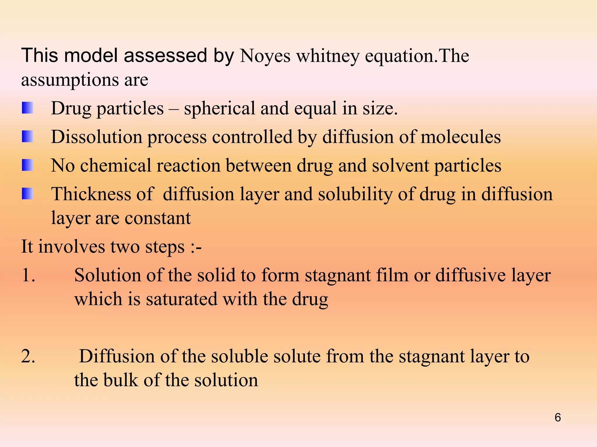 Dissolution study | PPTX