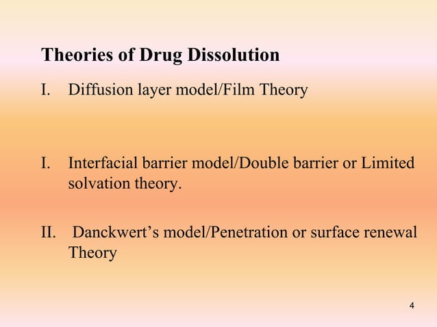 Dissolution study | PPTX