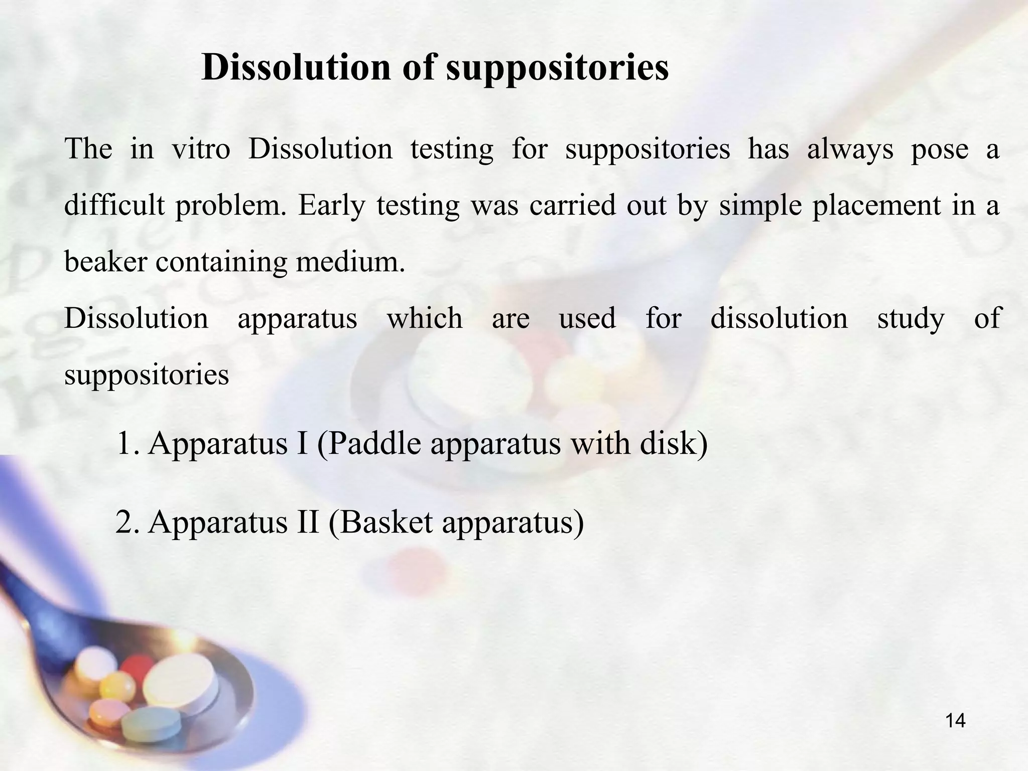 Dissolution study of solids and suspension.ppt
