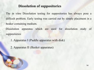 Dissolution study of solids and suspension.ppt
