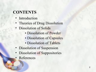 Dissolution study of solids and suspension.ppt