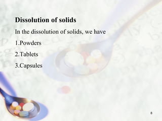 Dissolution study of solids and suspension.ppt