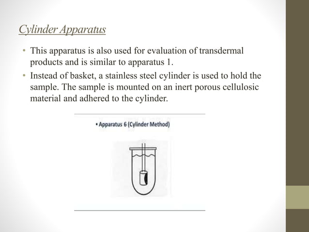 Dissolution Test Apparatus.pptx | Chemistry | Science