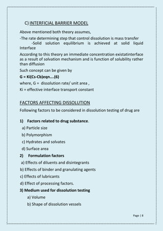 Dissolution test apparatus | PDF