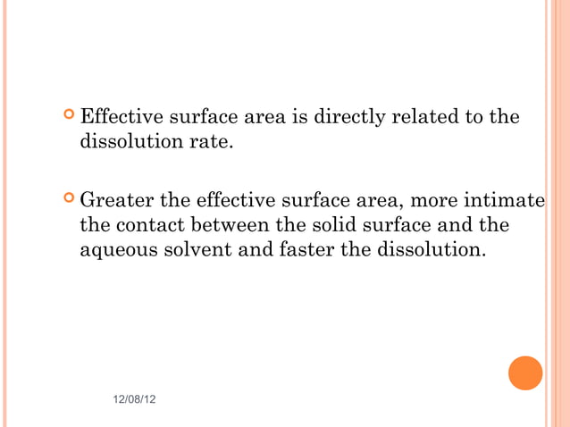 Dissolution testing | PPT | Chemistry | Science