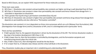 Dissolution theories and IVIVC | PDF