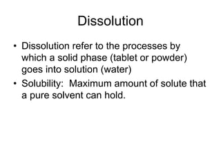 Dissolution v2 | PPT
