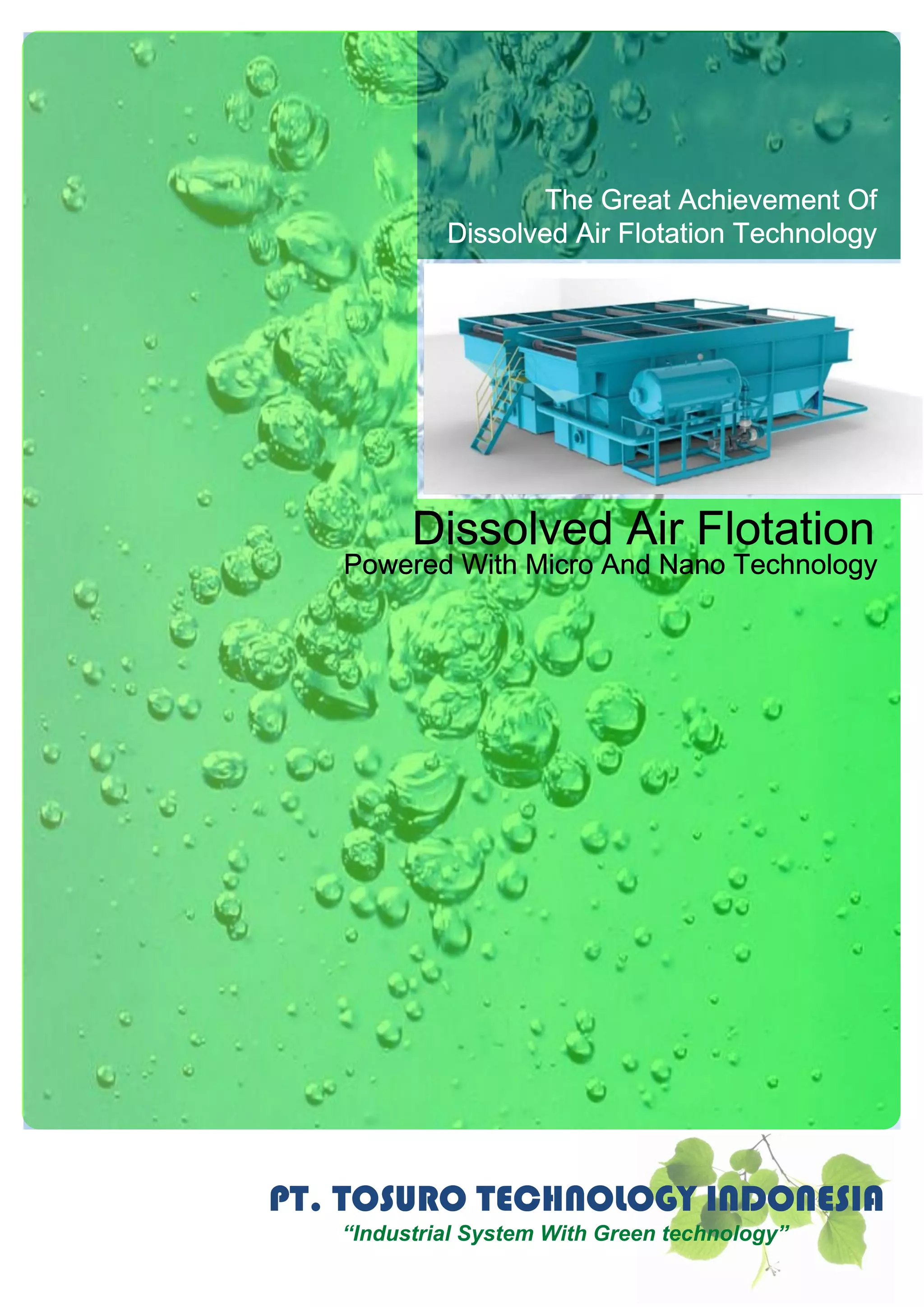 Dissolved air system and water treatment for drinkable waterl | PDF ...