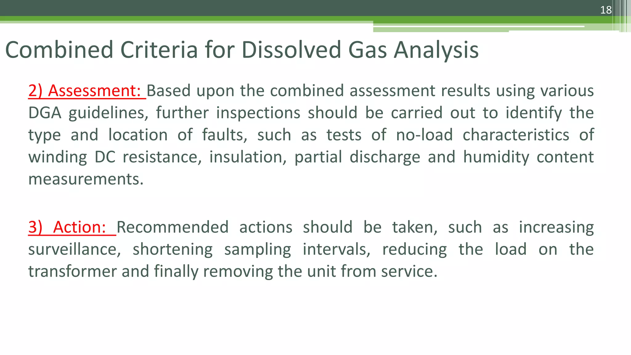 Dissolved gas analysis | PPTX