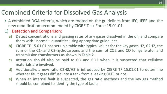 Dissolved gas analysis | PPTX | Chemistry | Science