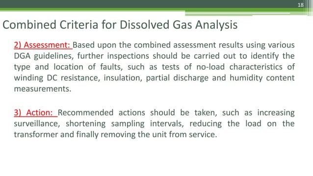 Dissolved gas analysis | PPTX | Chemistry | Science
