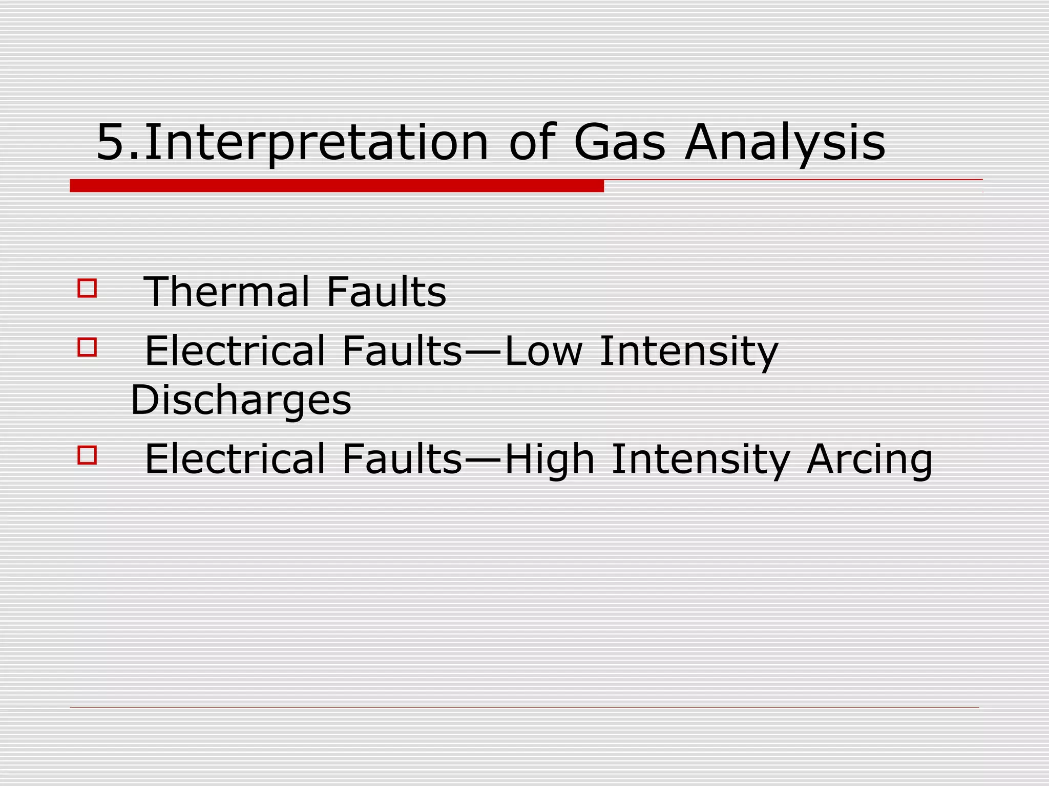 Dissolved gas analysis of power transformer oil | PPT