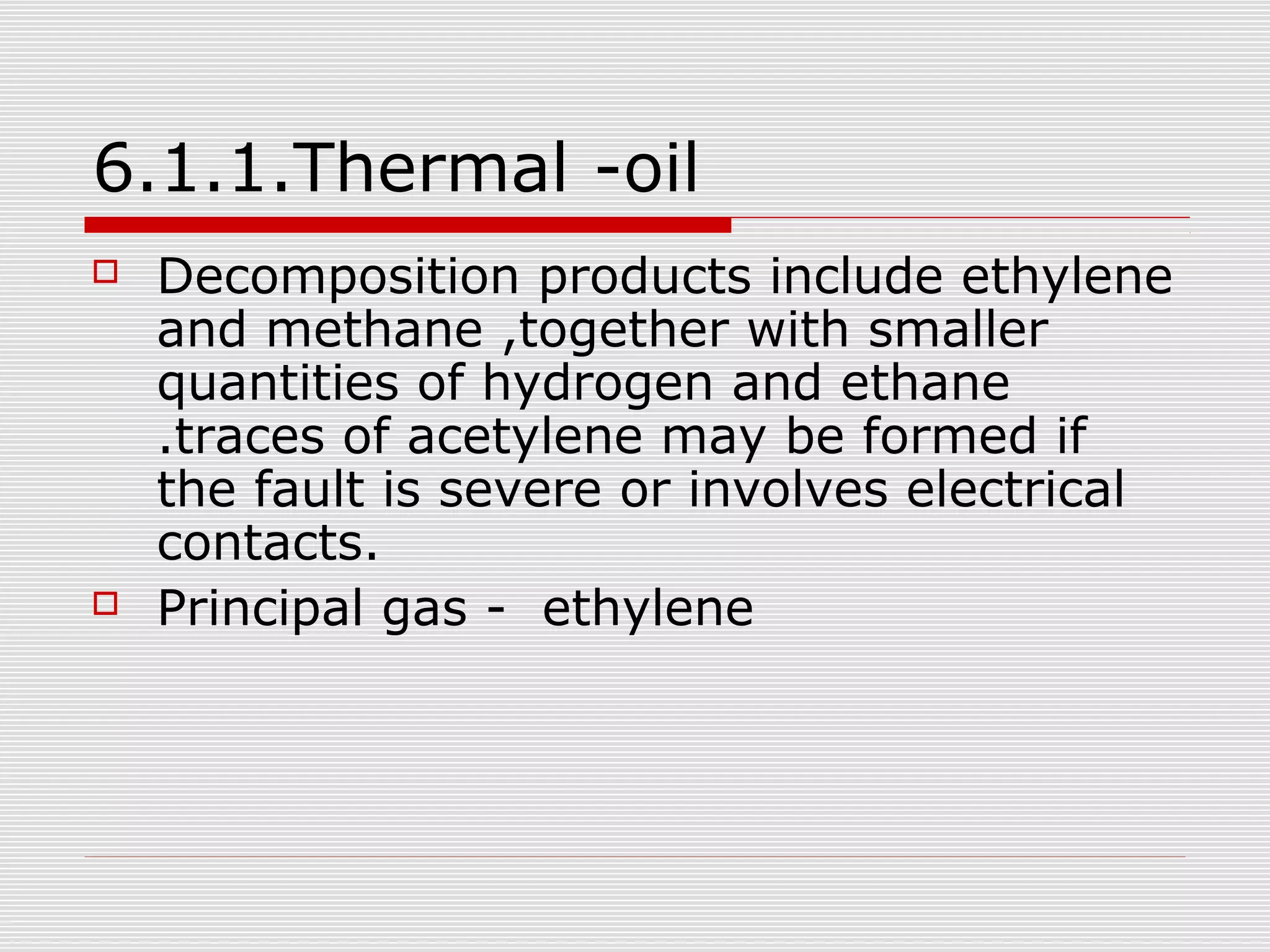 Dissolved gas analysis of power transformer oil | PPT