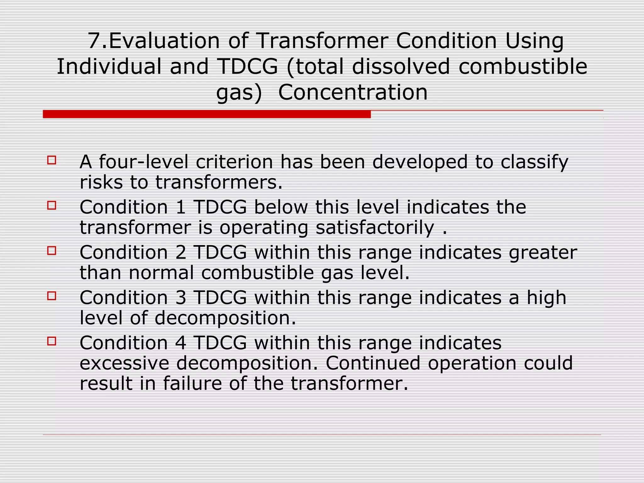 Dissolved gas analysis of power transformer oil | PPT
