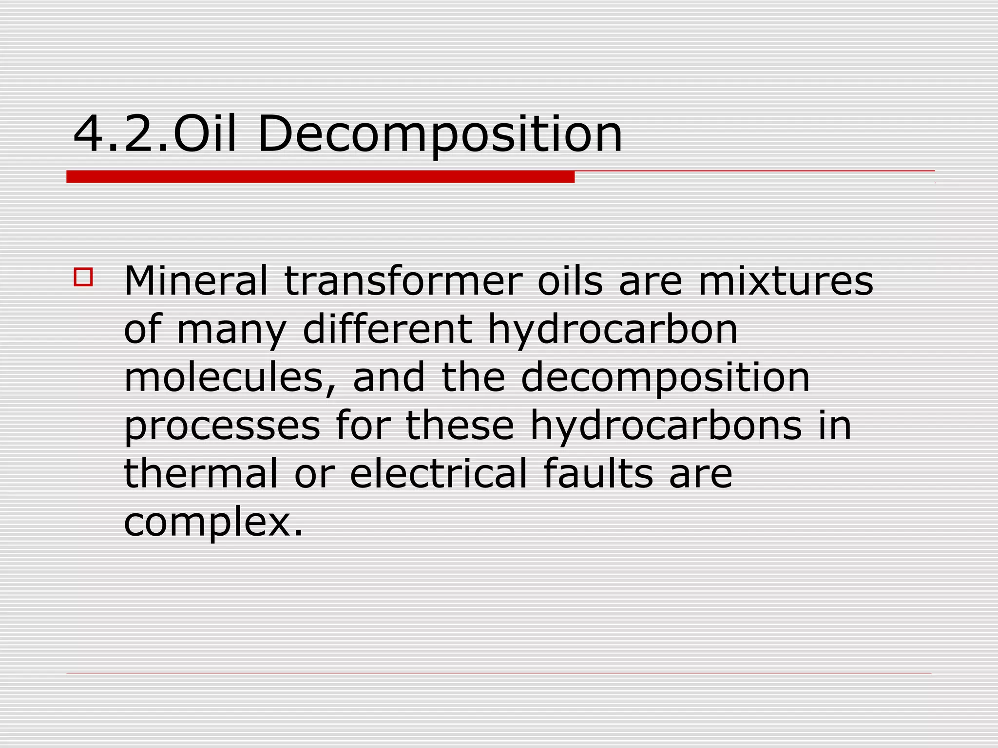 Dissolved gas analysis of power transformer oil | PPT