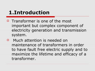 Dissolved gas analysis of power transformer oil | PPT