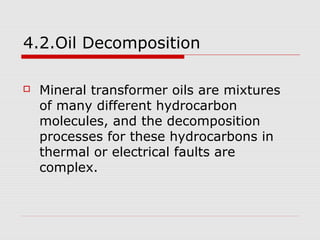 Dissolved gas analysis of power transformer oil | PPT