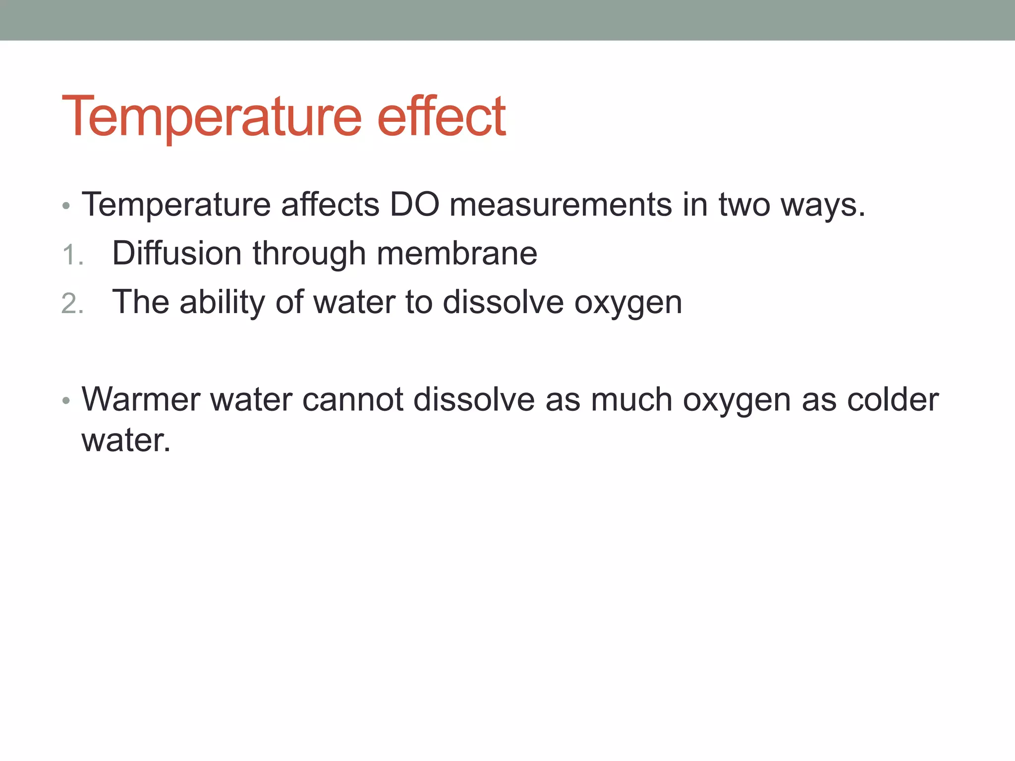 Dissolved oxygen | PPTX
