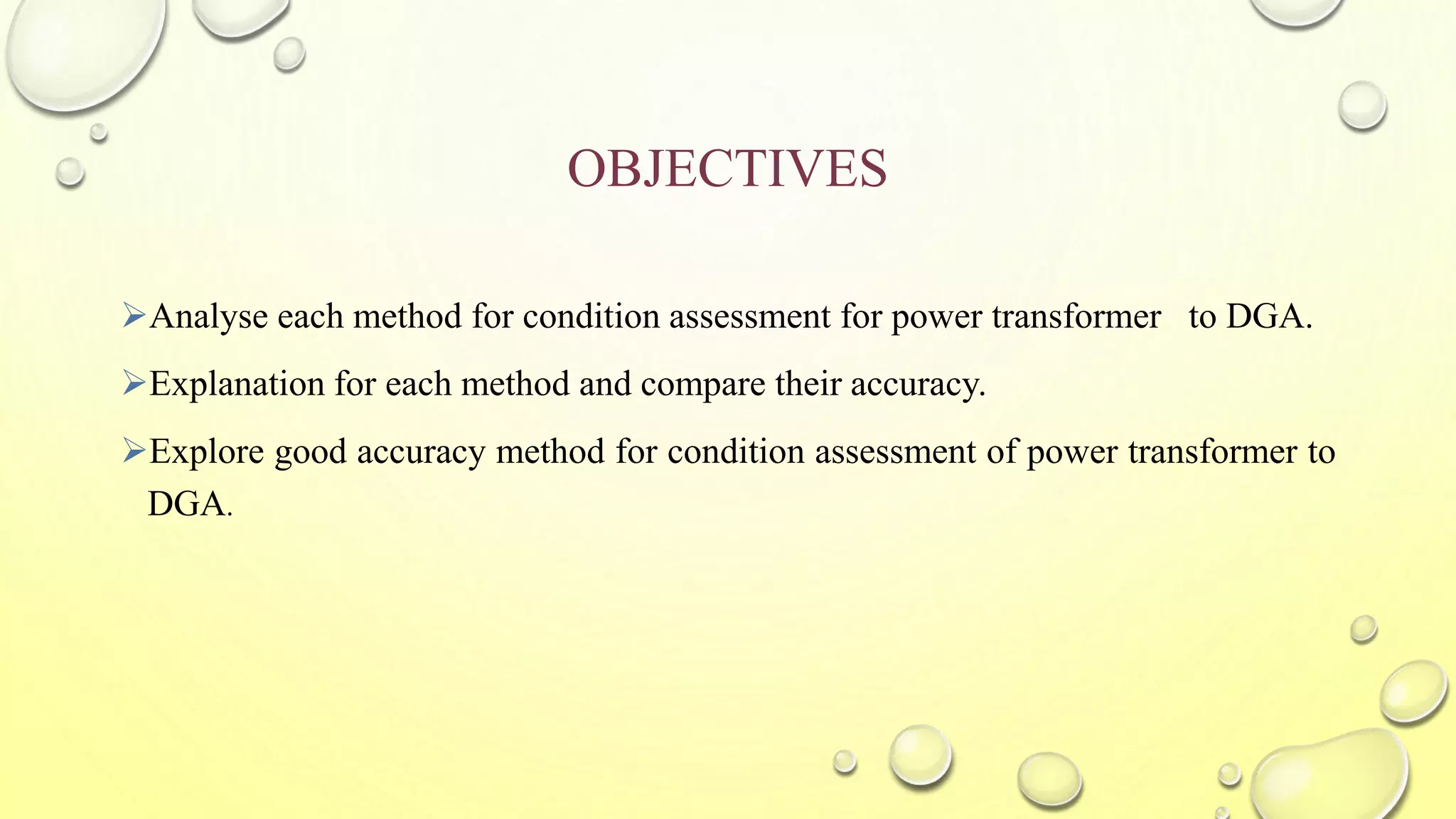 Dissolve gas anylysis measurement and interpretation technique | PPTX