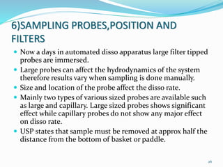 DISSOLUTION AND FACTORS AFFECTING DISSOLUTION | PPTX