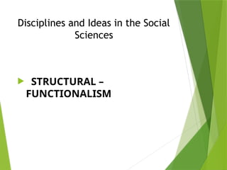DISS Structural-Functionalism........... | PPTX