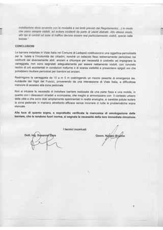 Varchi su viale Italia | PDF