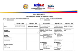 DISCIPLINES AND IDEAS IN THE SOCIAL SCIENCES | DOCX