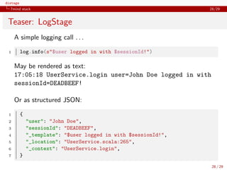 ScalaUA - distage: Staged Dependency Injection | PPT