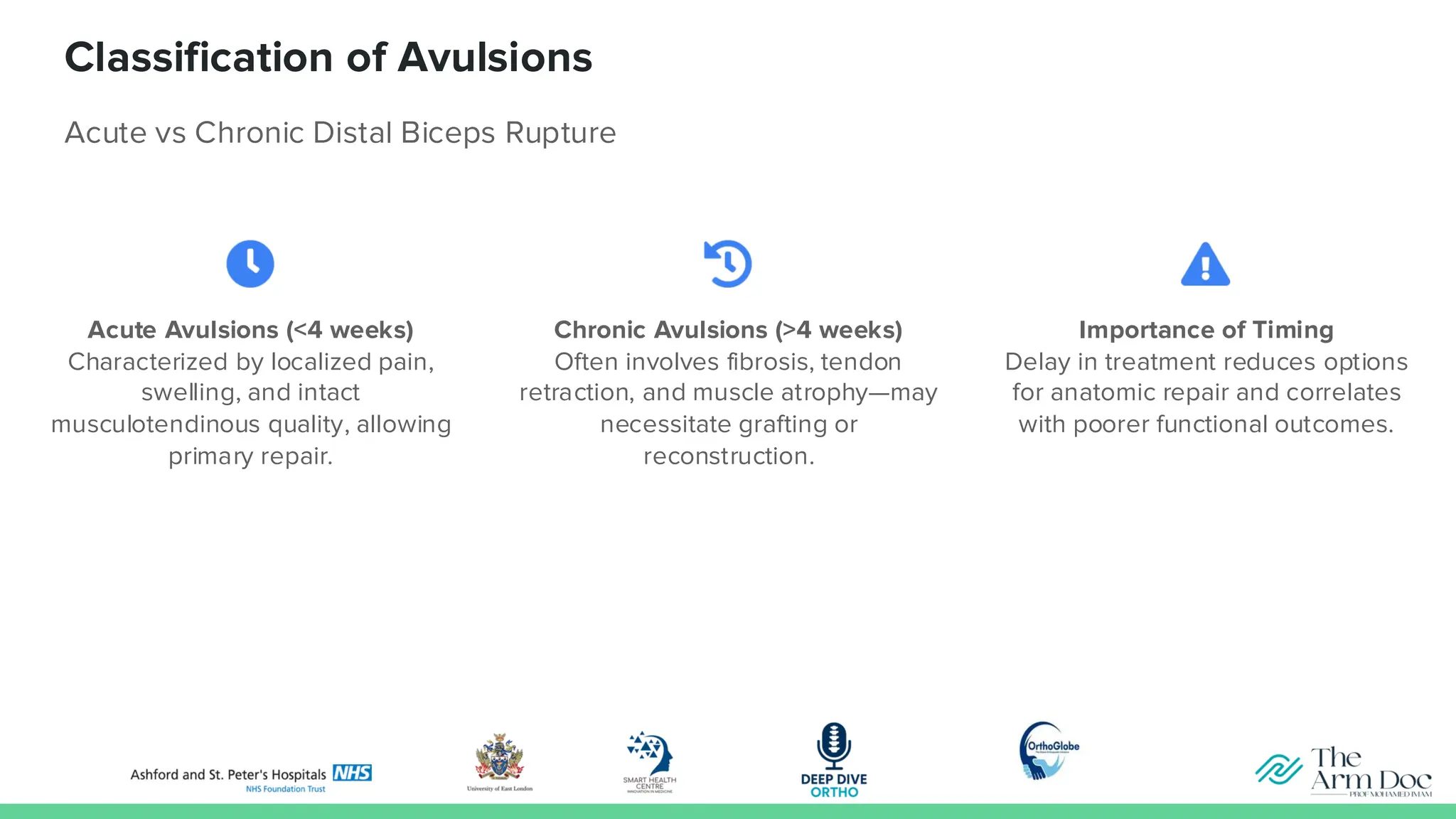 Distal Biceps Avulsion presentation and treatment options | PDF