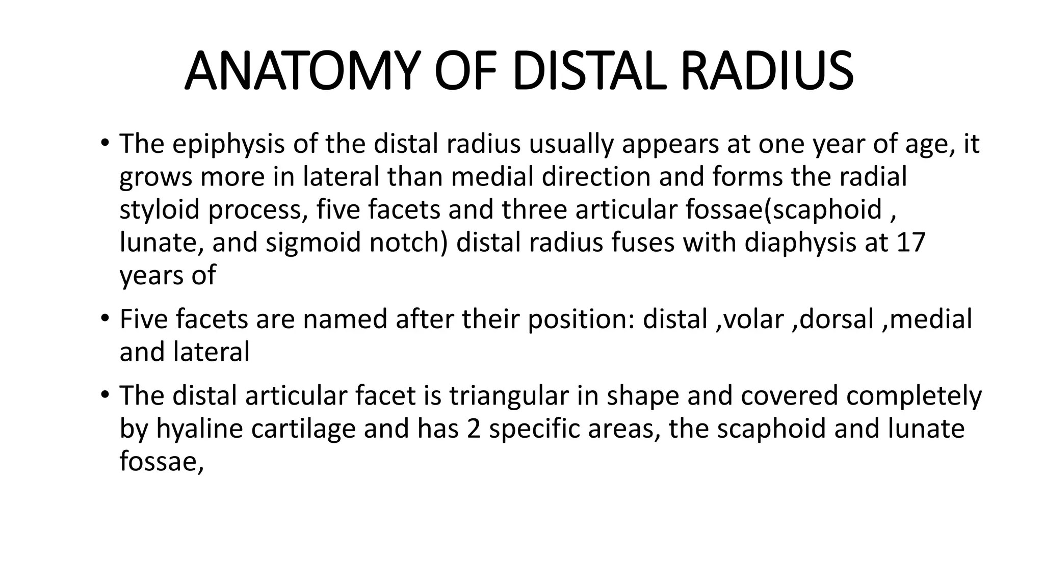 DISTAL END OF RADIUS FRACTURE AND DISLOCATION MANAGEMENT.pptx