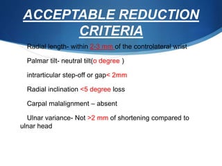 Distal end of radius fractures dr.harish | PPTX