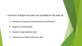 distal end radius fracture presentation.pptx