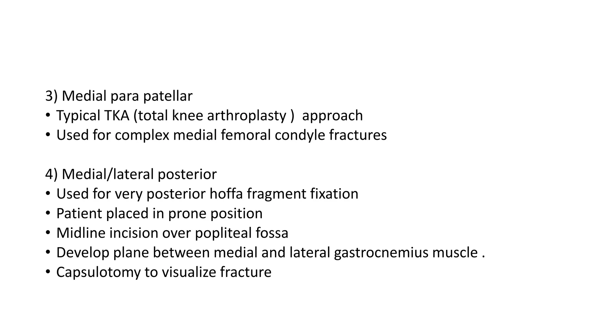 Distal femur fracture | PPTX