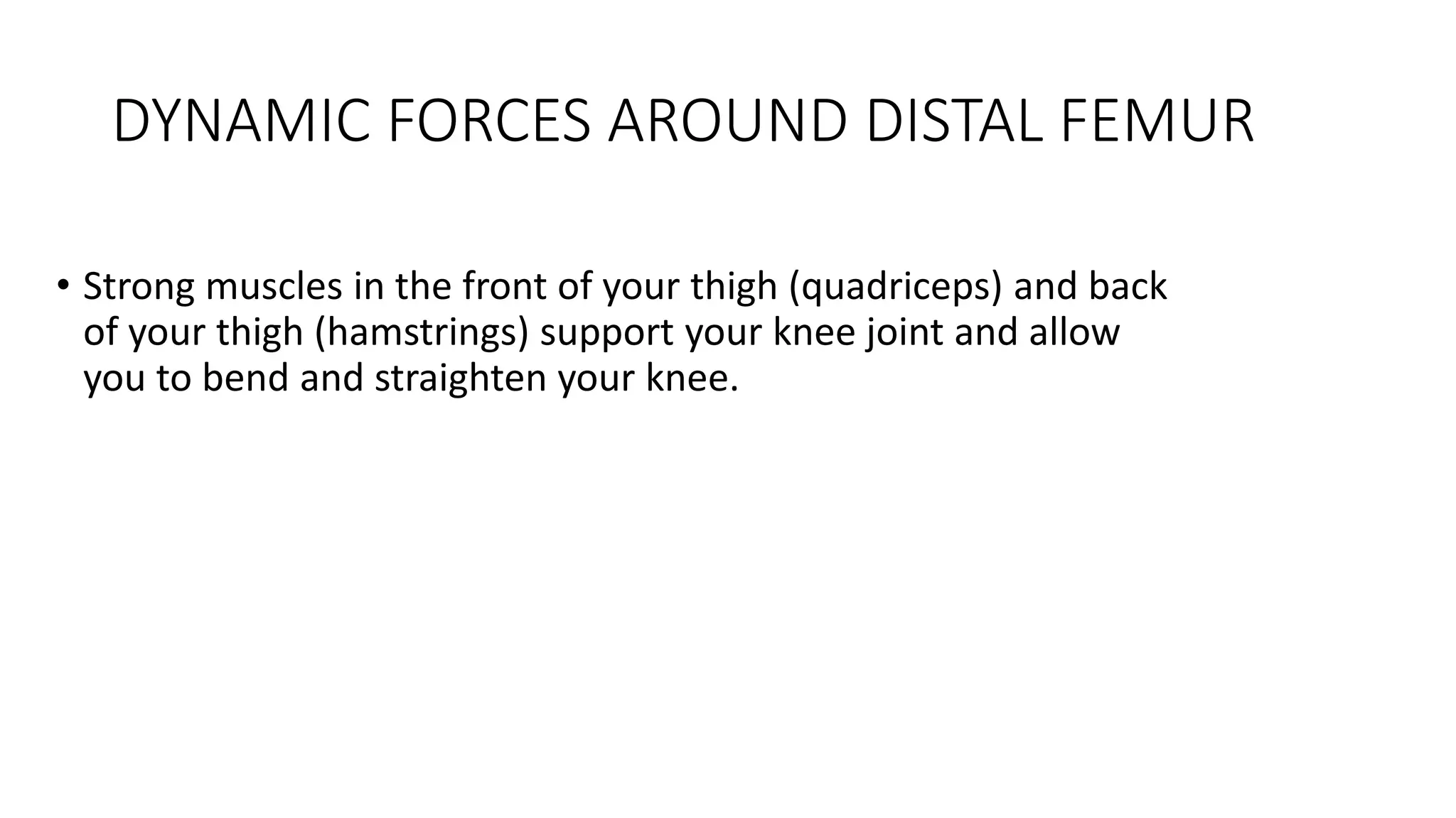 Distal femur fracture | PPTX