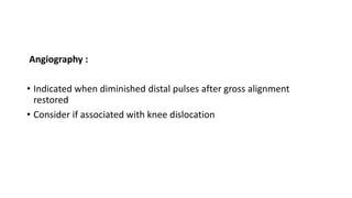 Distal femur fracture | PPTX