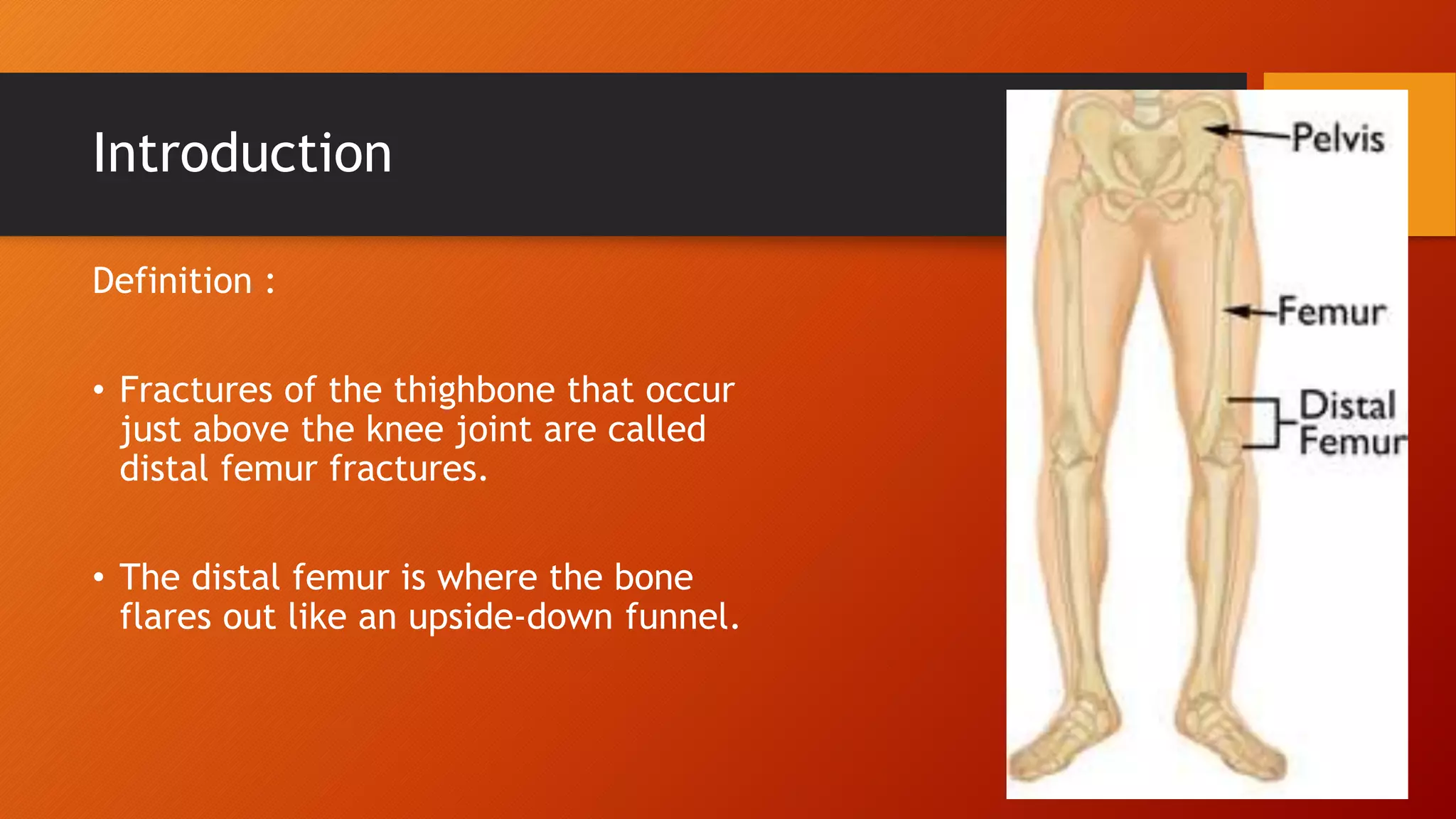 Distal femur fractures | PPTX