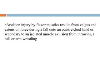 Distal humerus. | PPTX