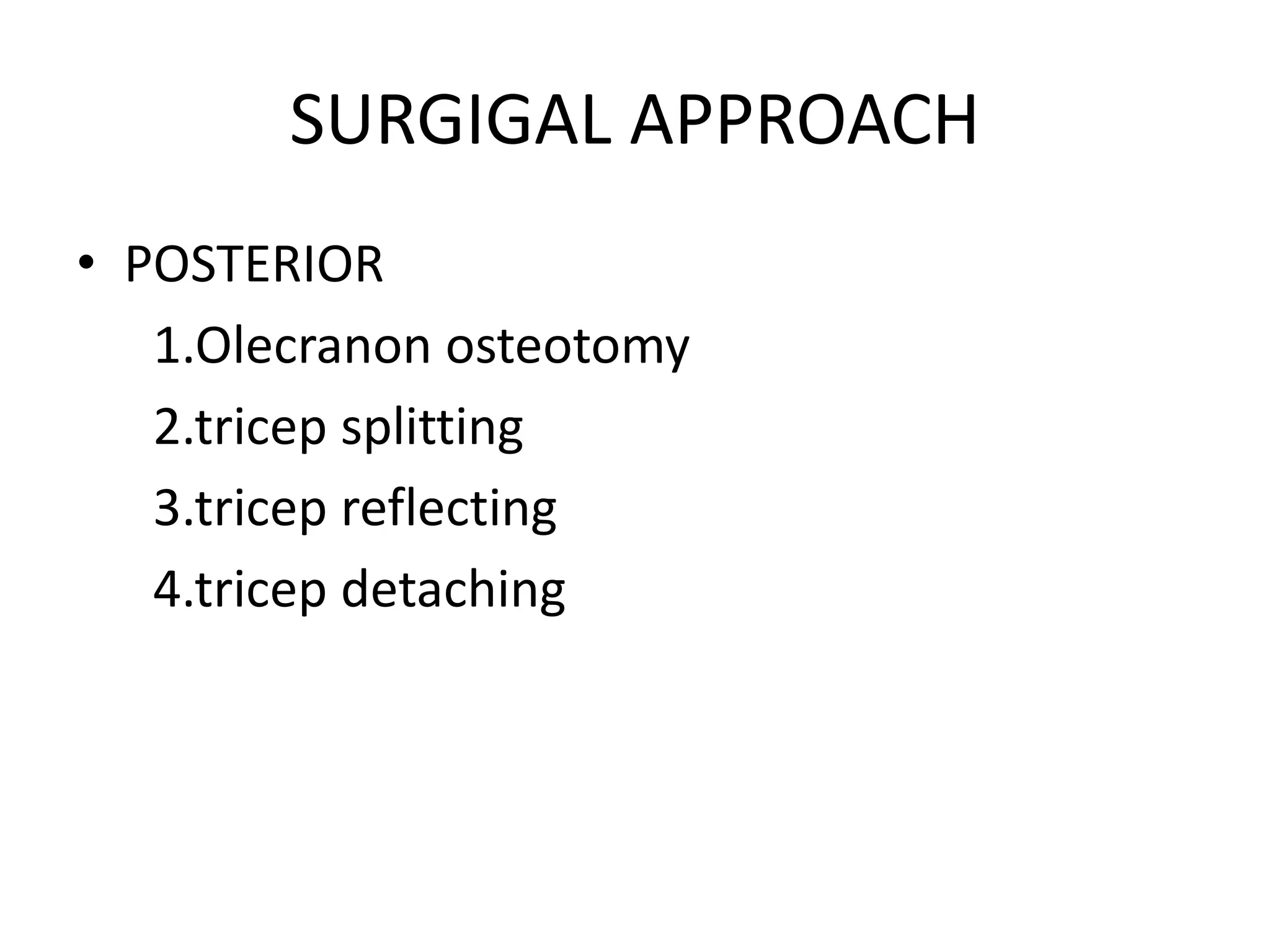 Distal humerus fracture | PPTX