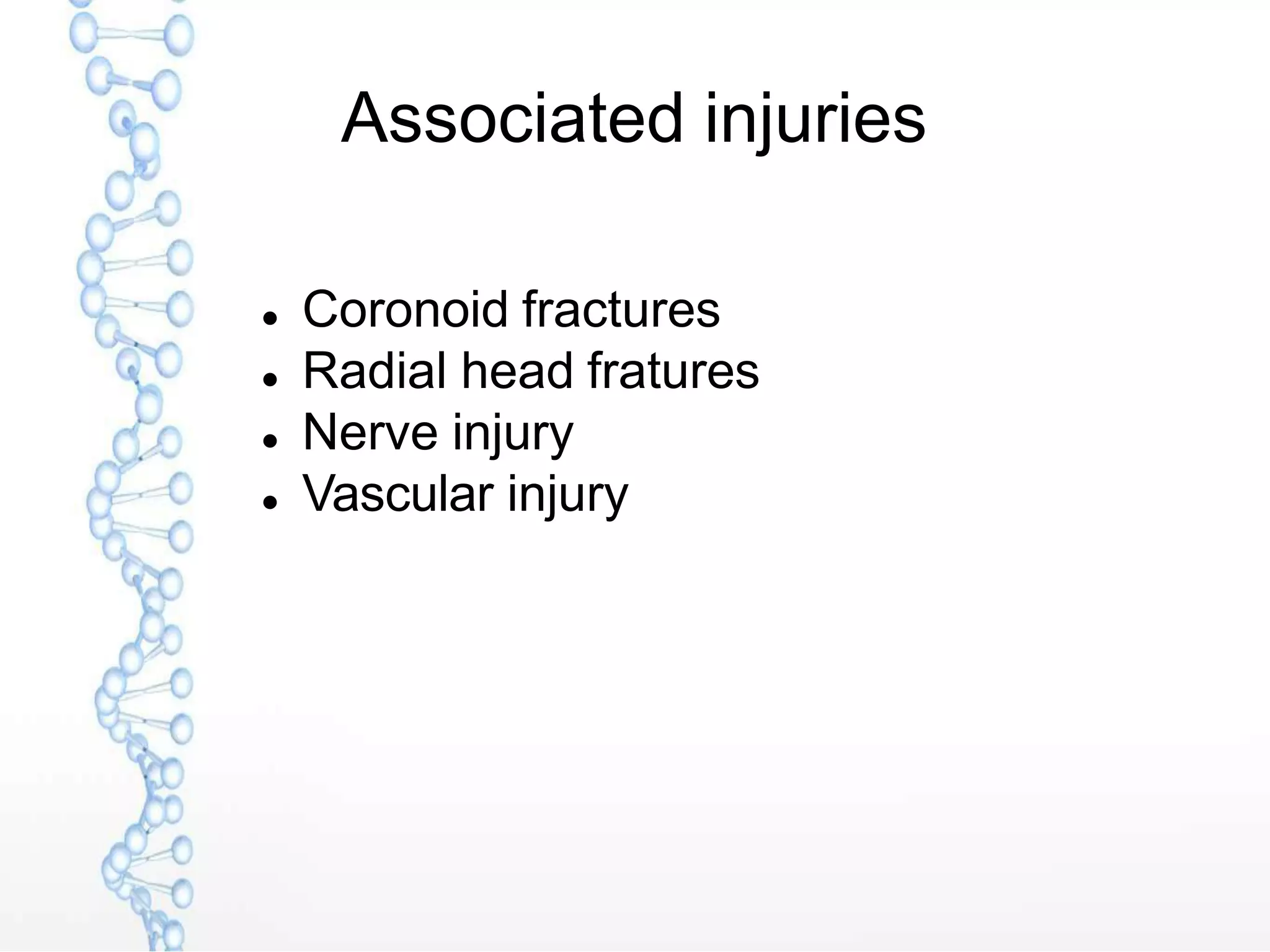 Distal humerus fracture and elbow dislocation by dr ashutosh | PPT
